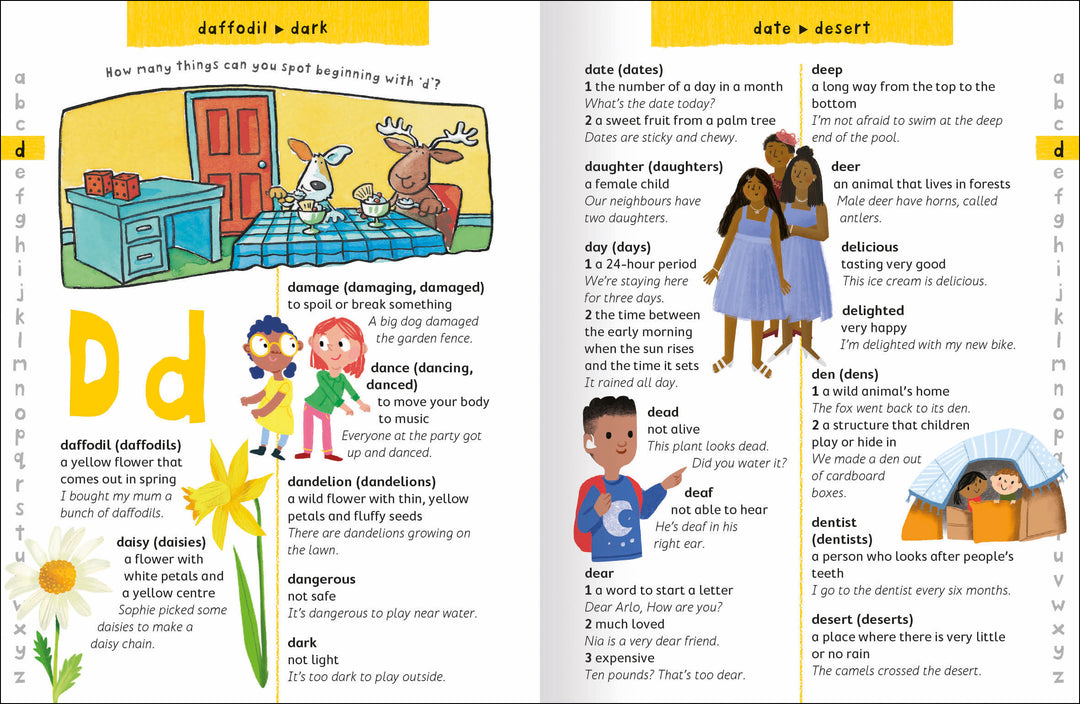 Childrens Dictionary Page